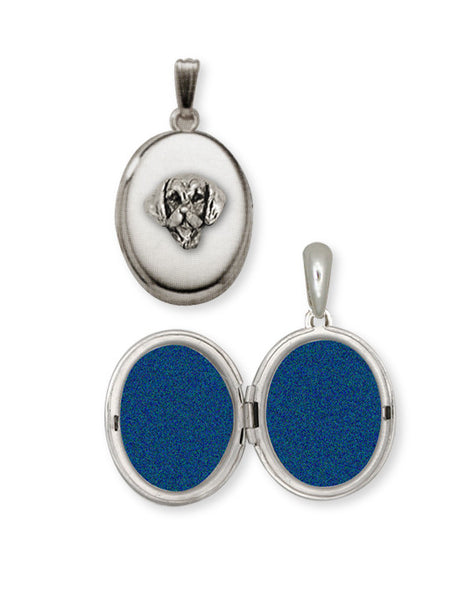 Beagle Dog Dog Photo Locket Jewelry Sterling Silver With Chain