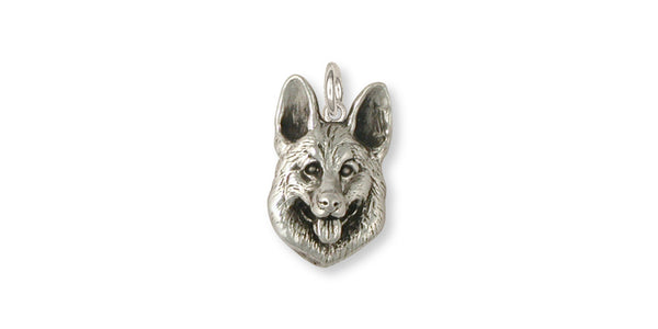 German Shepherd Dog Charm Sterling Silver | Esquivel and Fees ...