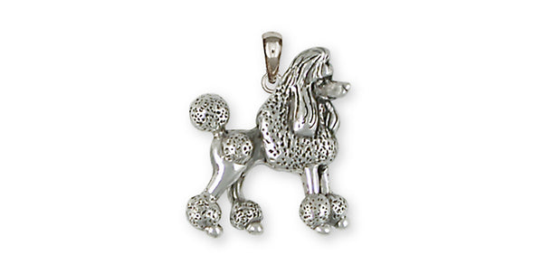 Poodle Dog Pendant Sterling Silver | Esquivel and Fees | Handmade Charm ...